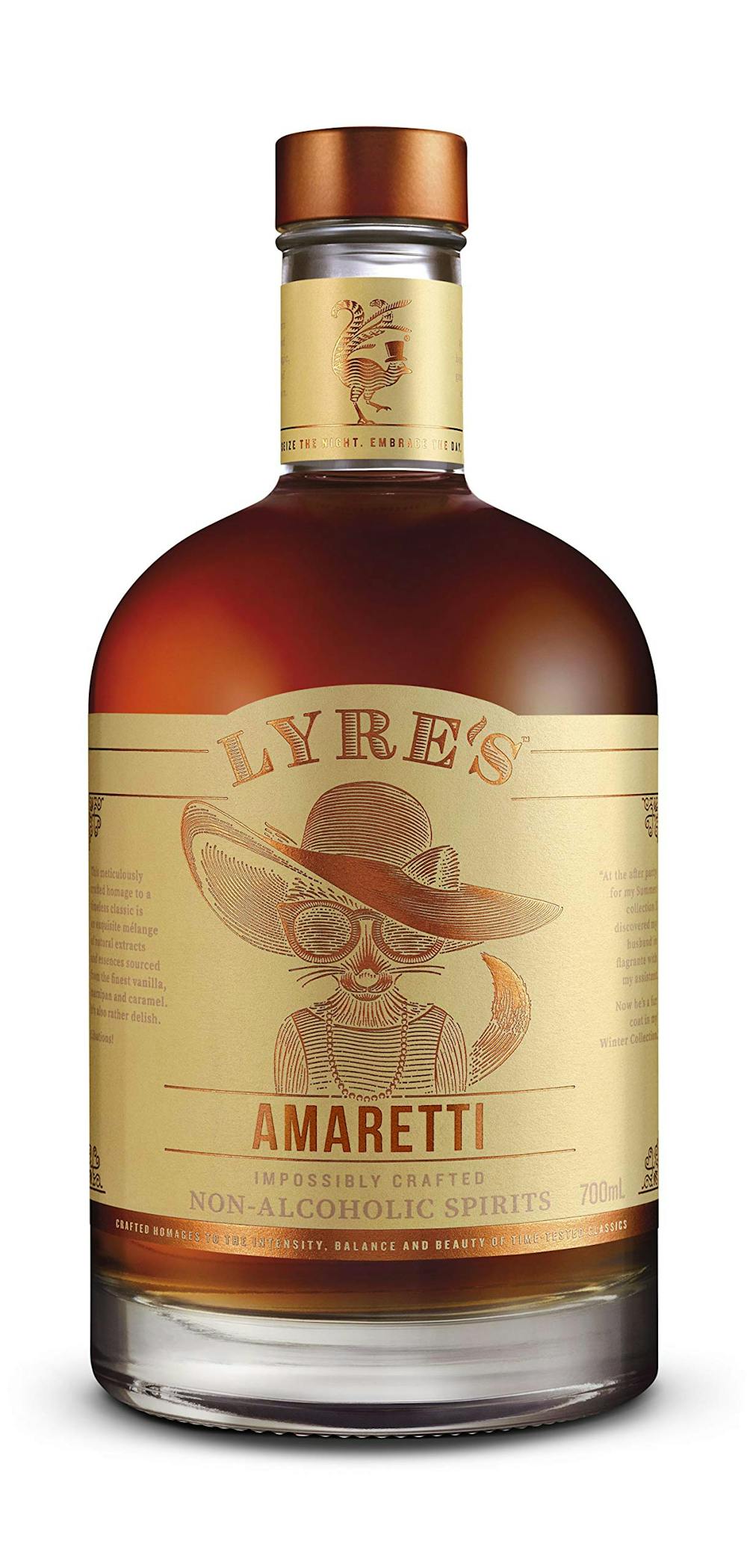 Lyre's Amaretti Non-Alcoholic Amaretto 700ml :: Non-Alcoholic Spirits