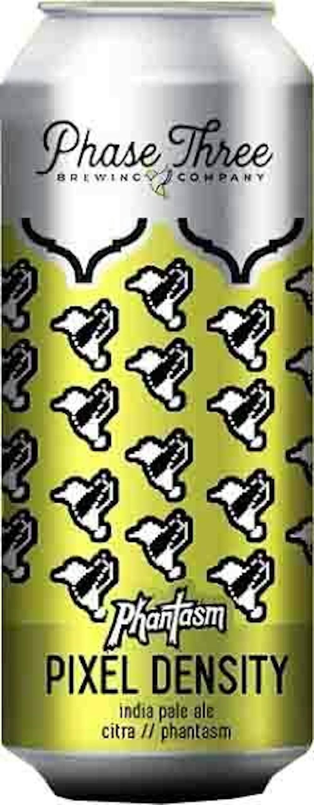 Phase Three Brewing Company Pixel Density IPA 16oz Can :: IPA/DIPA