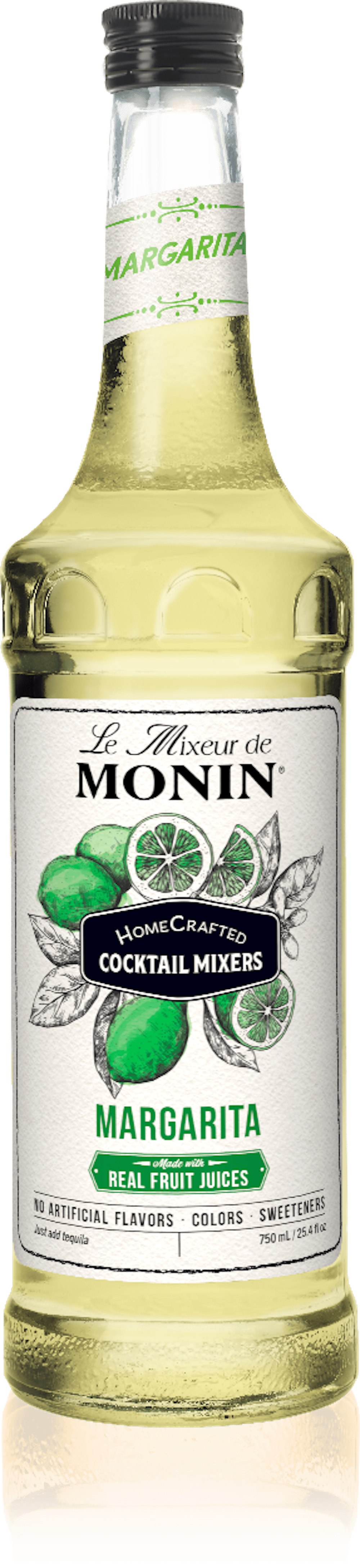 Monin HomeCrafted Margarita Cocktail Mix 750ml :: Cocktail Mixers