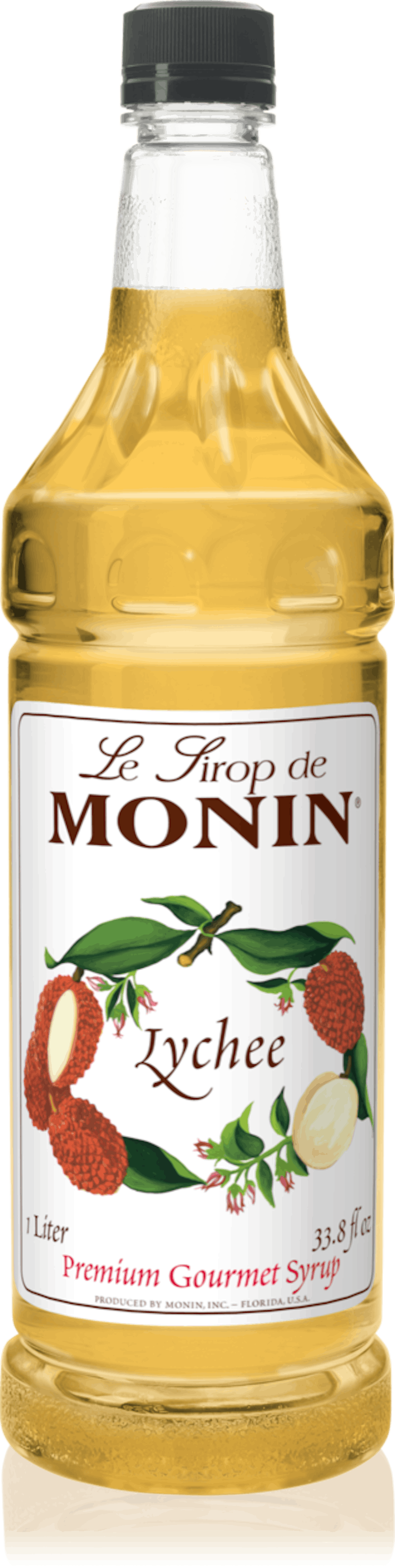 Monin Premium Lychee Syrup 1L :: Syrups