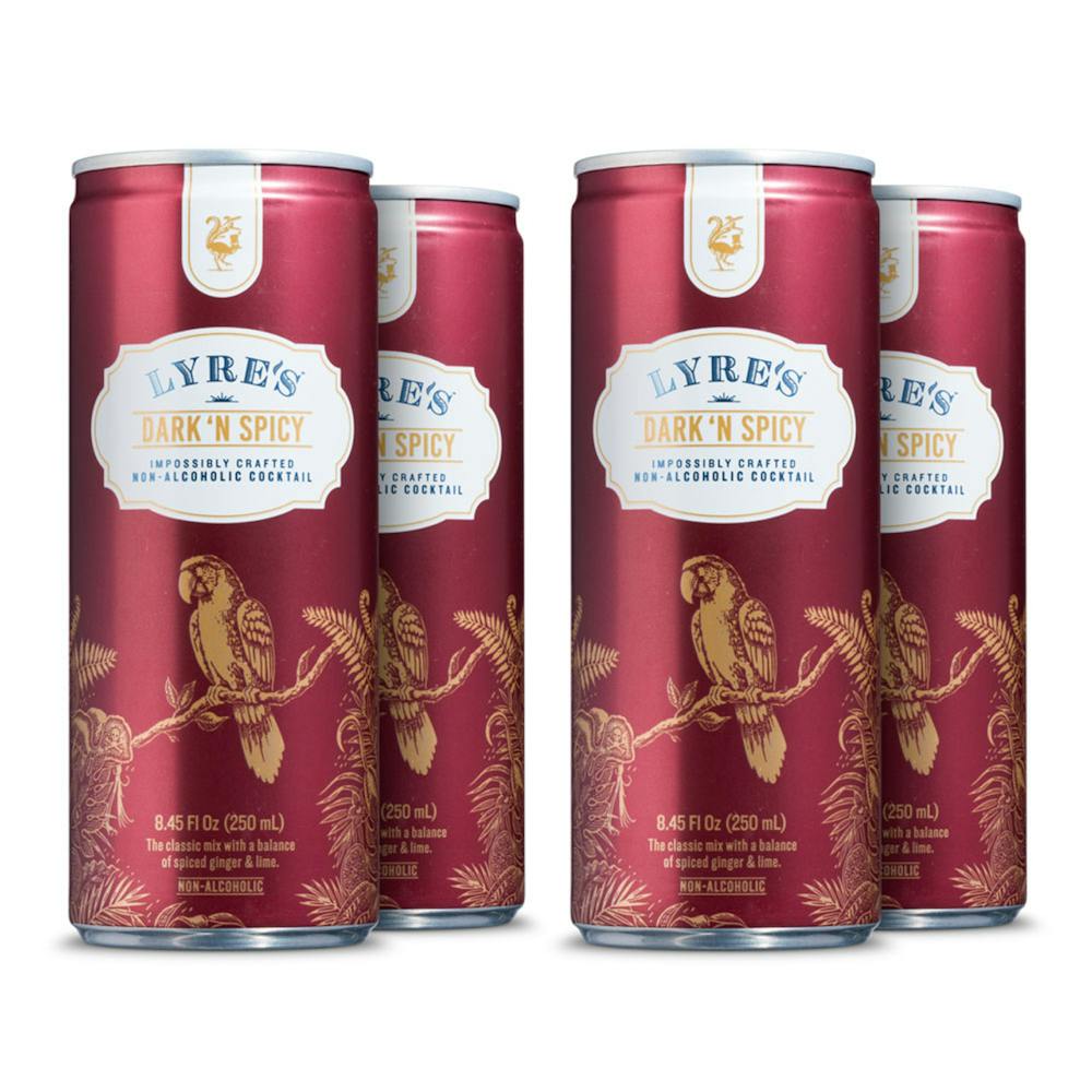 Lyre's Dark 'N Spicy Non-Alcoholic RTD 4-250ml Cans :: Non-Alcoholic ...