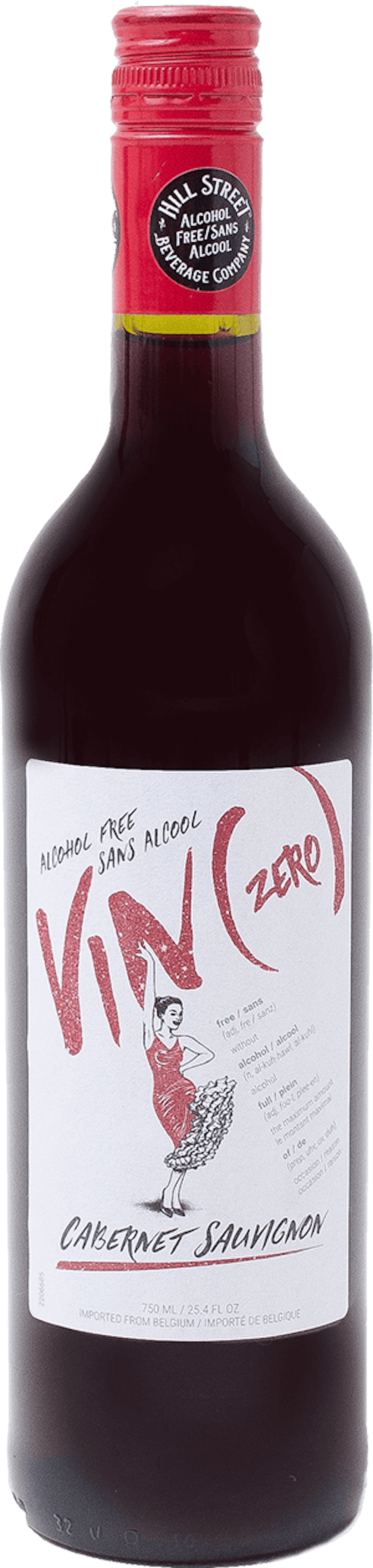 Hill Street Vin(Zero) Cabernet Sauvignon 750ml :: Non-Alcoholic Red Wine