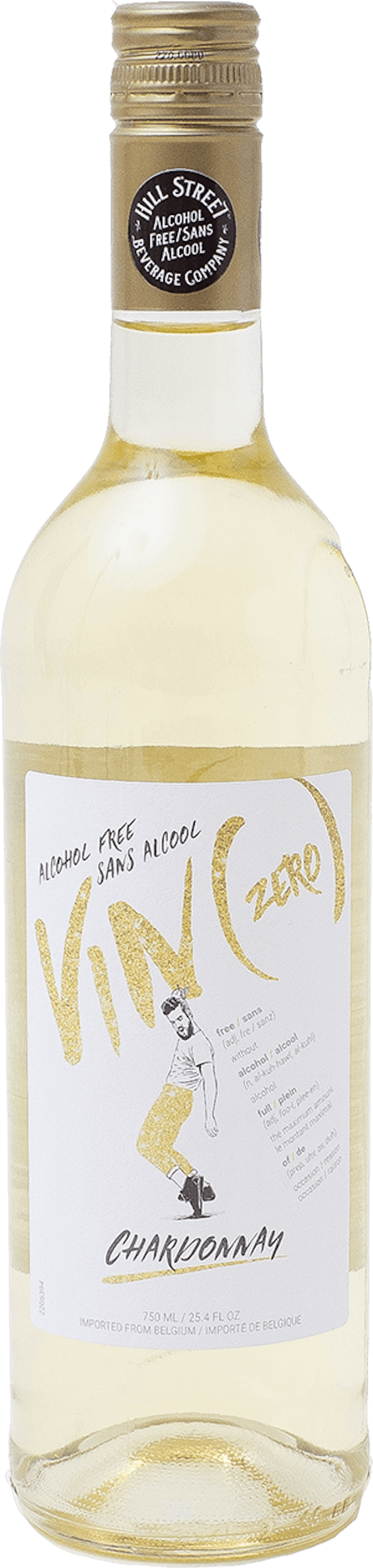 Hill Street Vin(Zero) Chardonnay 750ml :: Non-Alcoholic White Wine