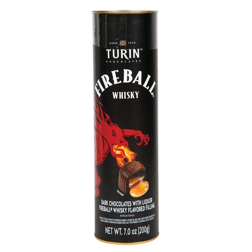 Fireball Whisky Filled Dark Chocolates Tube (20pcs) :: Chocolate