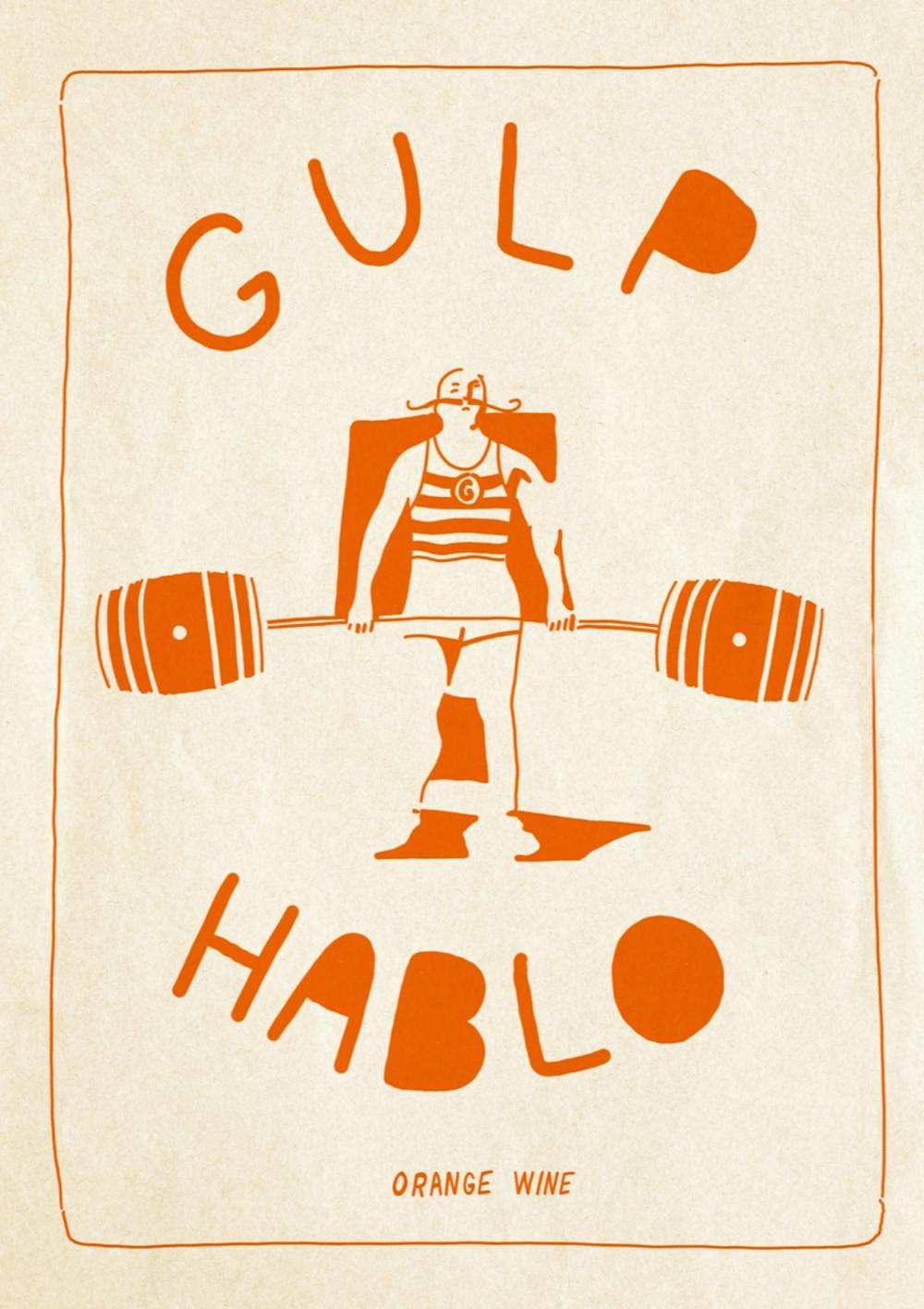 Gulp Hablo Orange 2021 :: Spanish White