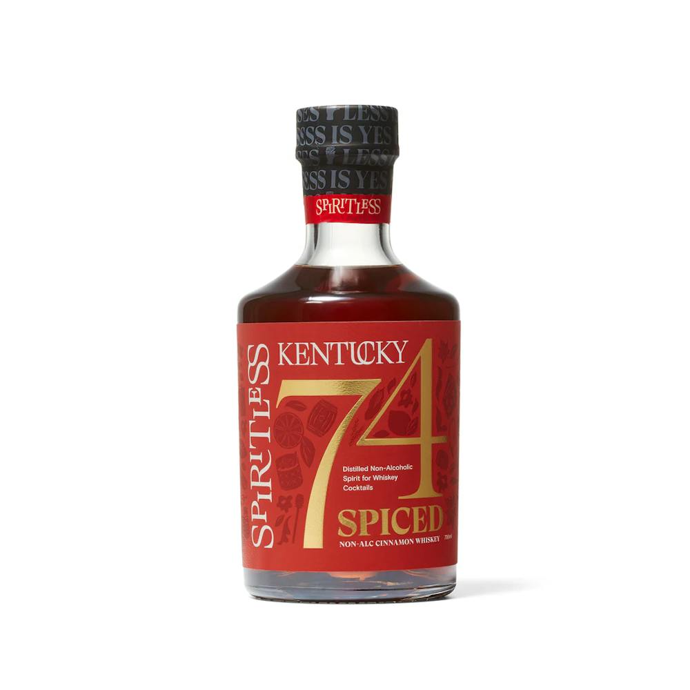 Spiritless Kentucky 74 SPICED Non-Alcoholic Bourbon 750ml :: Non ...