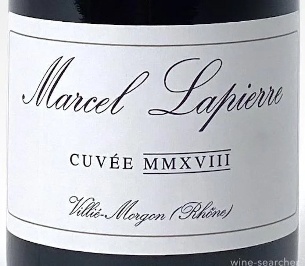 Marcel Lapierre Morgon Cuvee N 2021 :: Beaujolais