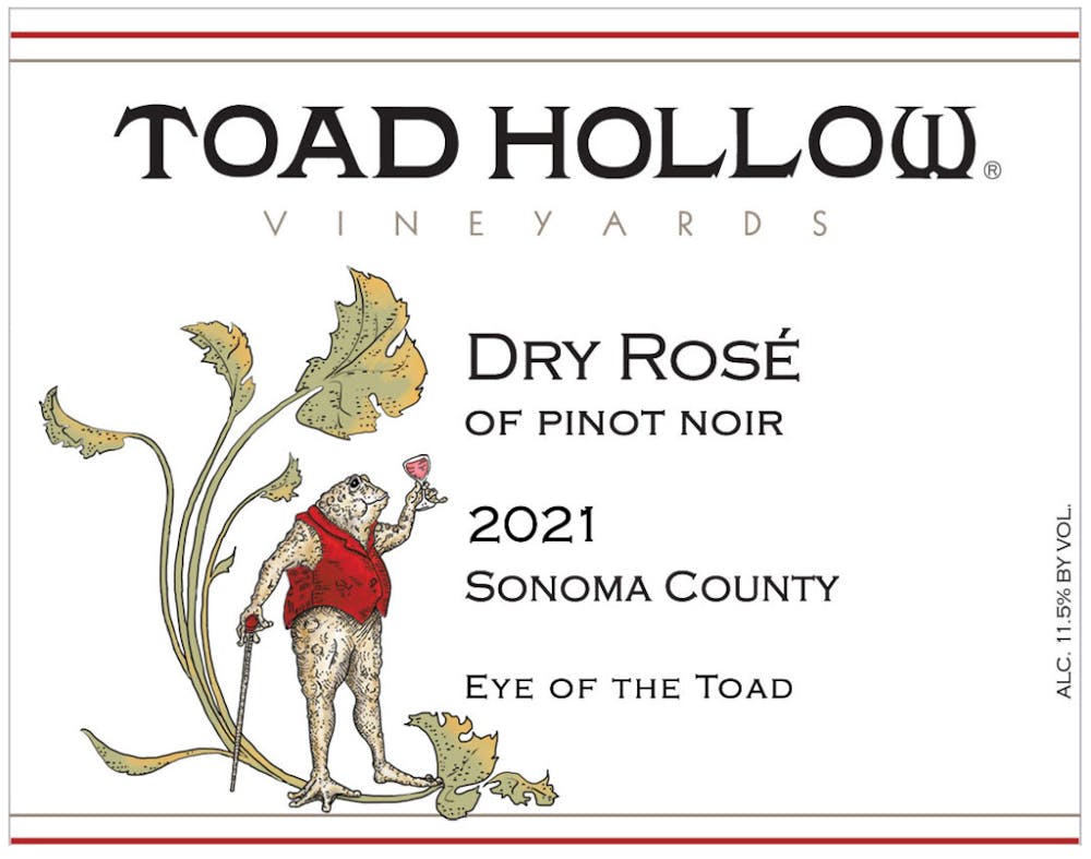 Toad Hollow 'Eye of the Toad' Pinot Noir Rose 2021 :: Rosé