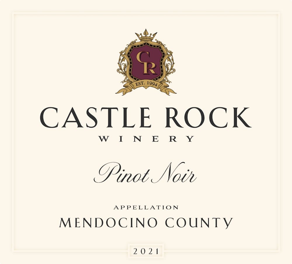 Castle Rock 'Mendocino' Pinot Noir 2021 :: Pinot Noir
