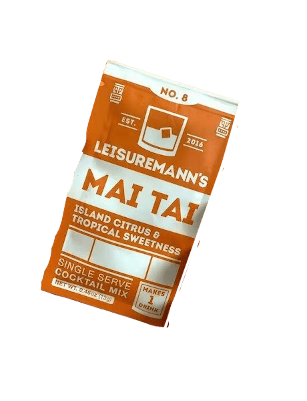 Leisuremann's Mai Tai Single-Serve Cocktail Packet :: Cocktail Mixers