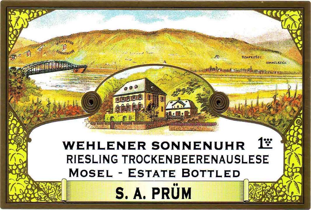 S.A. Prum Wehlener Sonnenuhr Trockenbeerenauslese 2006 :: Dessert Wine