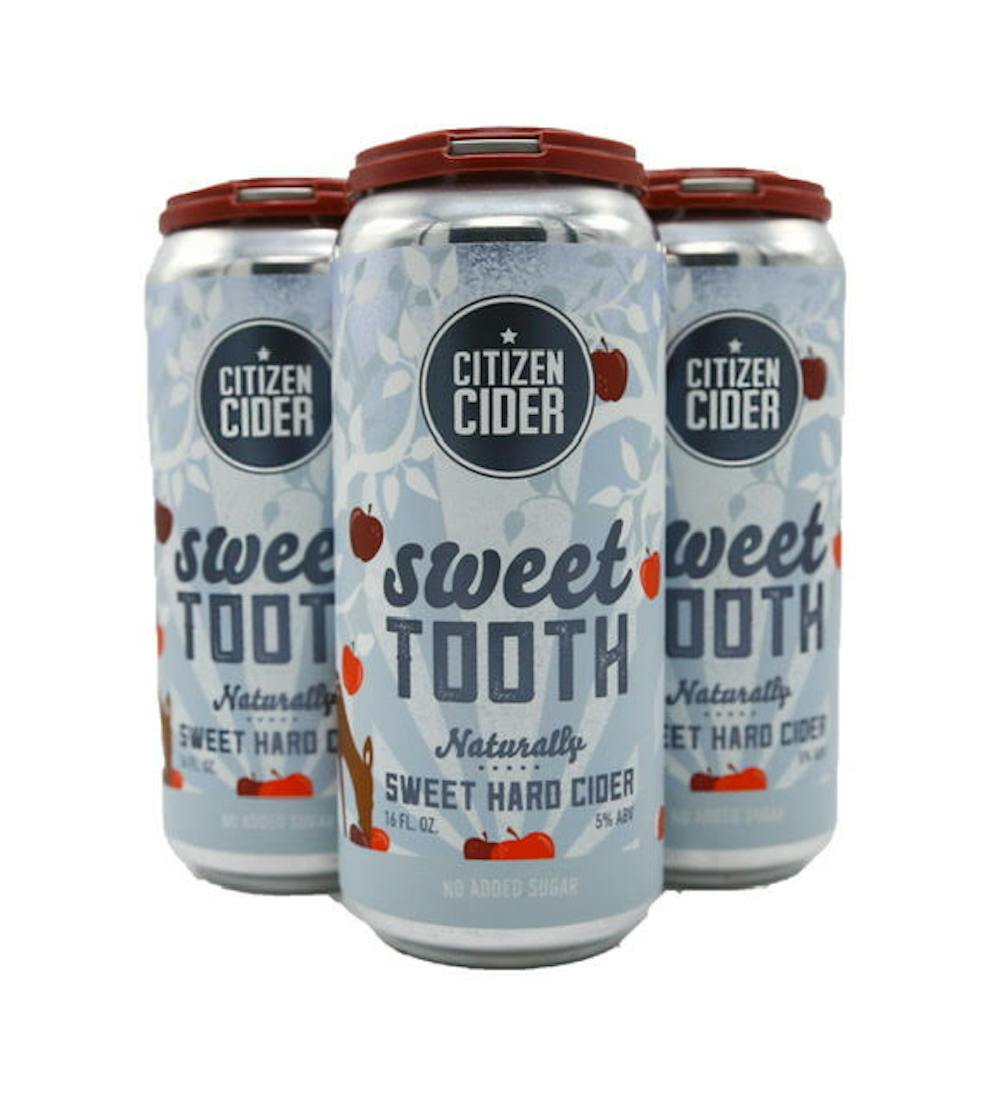 Citizen Cider 'Sweet Tooth' Hard Cider 4-16oz Cans :: Cider