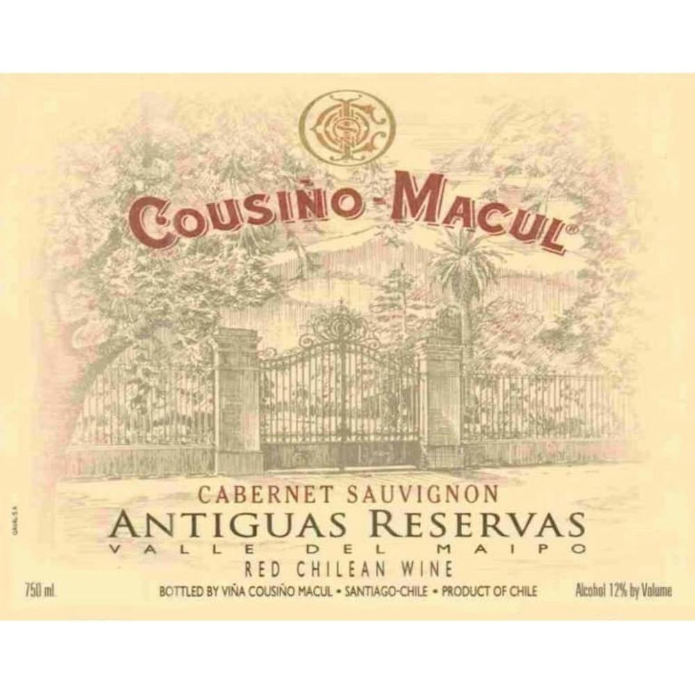 Cousino-Macul 'Antiguas' Reservas Cabernet Sauv 2019 :: Cabernet Sauvignon