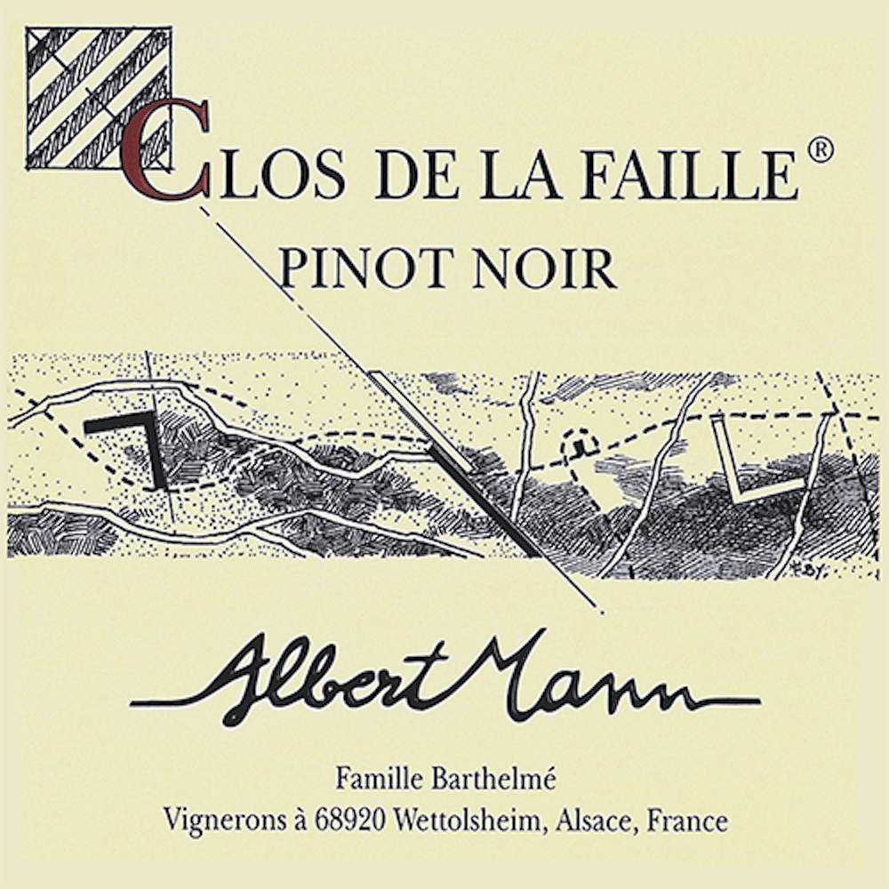 Albert Mann 'Clos La Faille' Pinot Noir 2019 :: Pinot Noir