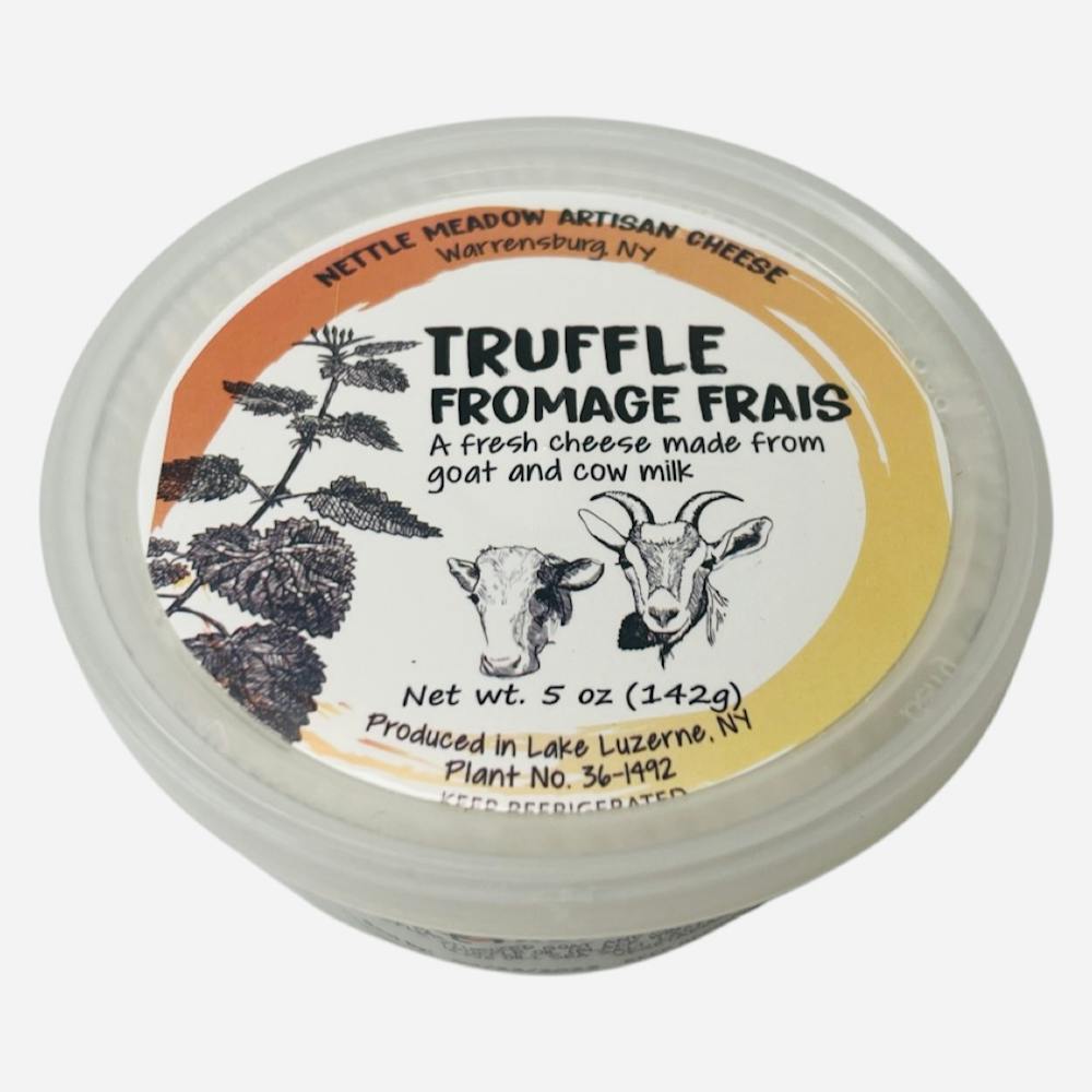 Nettle Meadow Artisan Cheese Fromage Frais Truffle 5oz :: Cheese