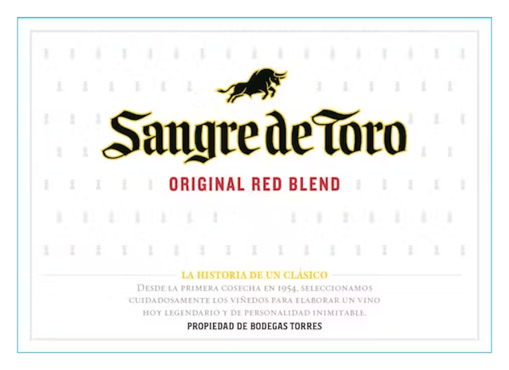 Torres Sangre De Toro Red Blend 2019 :: Spanish Red