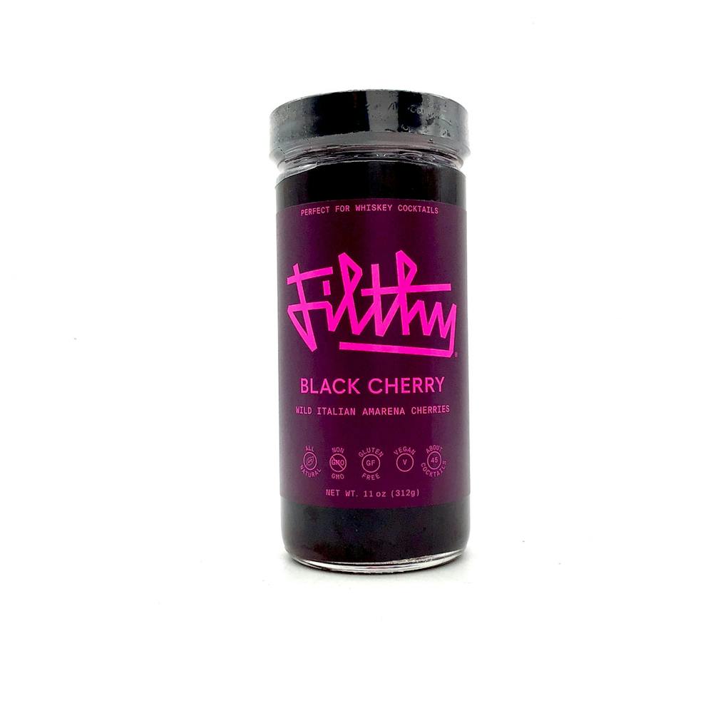 Filthy Black Cherry Wild Italian Amarena Cherries 11oz :: Garnishments