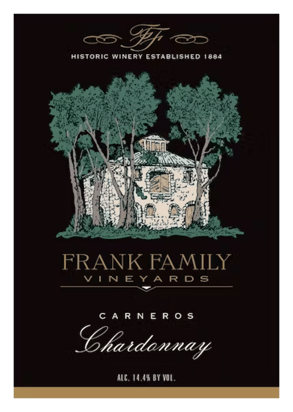 Frank Family Vineyards Chardonnay 2021 :: Chardonnay