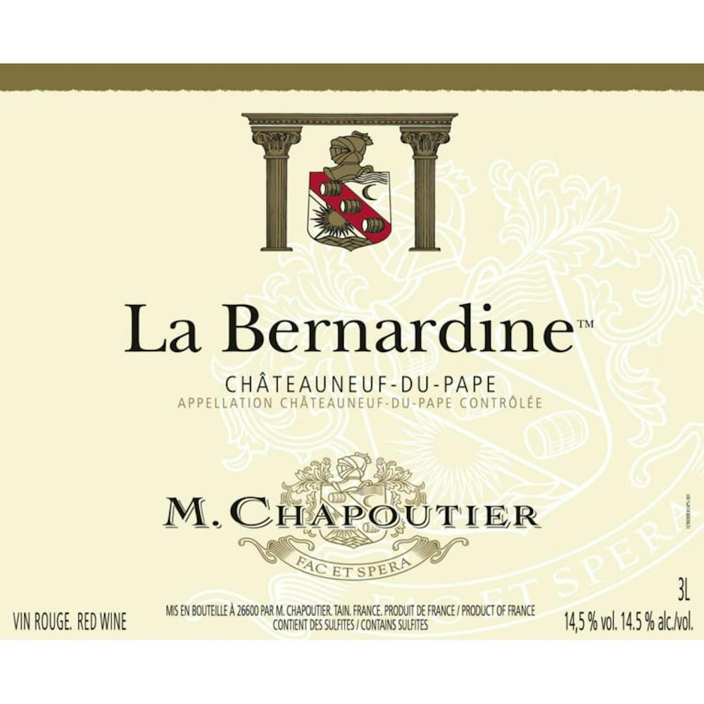 M. Chapoutier La Bernardine Chateauneuf du Pape 2020 :: Rhone Blend Red