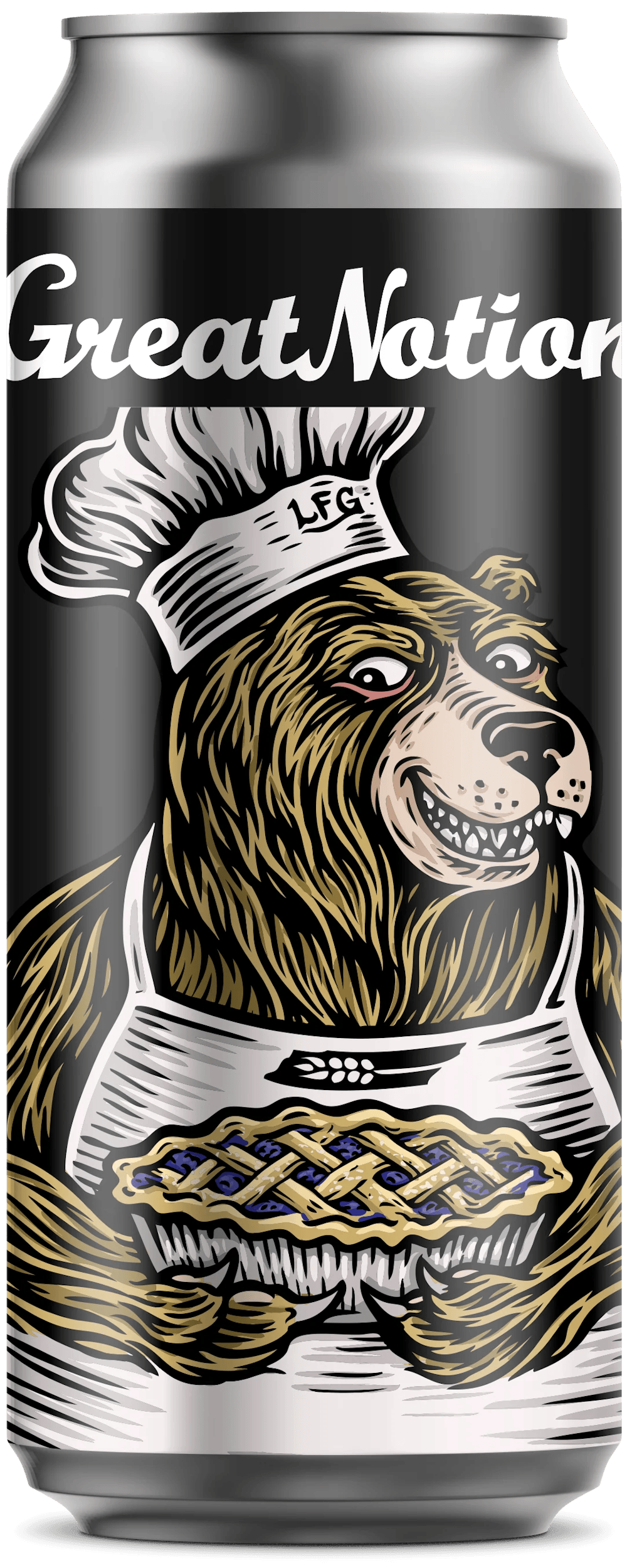 Great Notion Brewing Blueberry Cobbler Muffin 16oz :: Sour