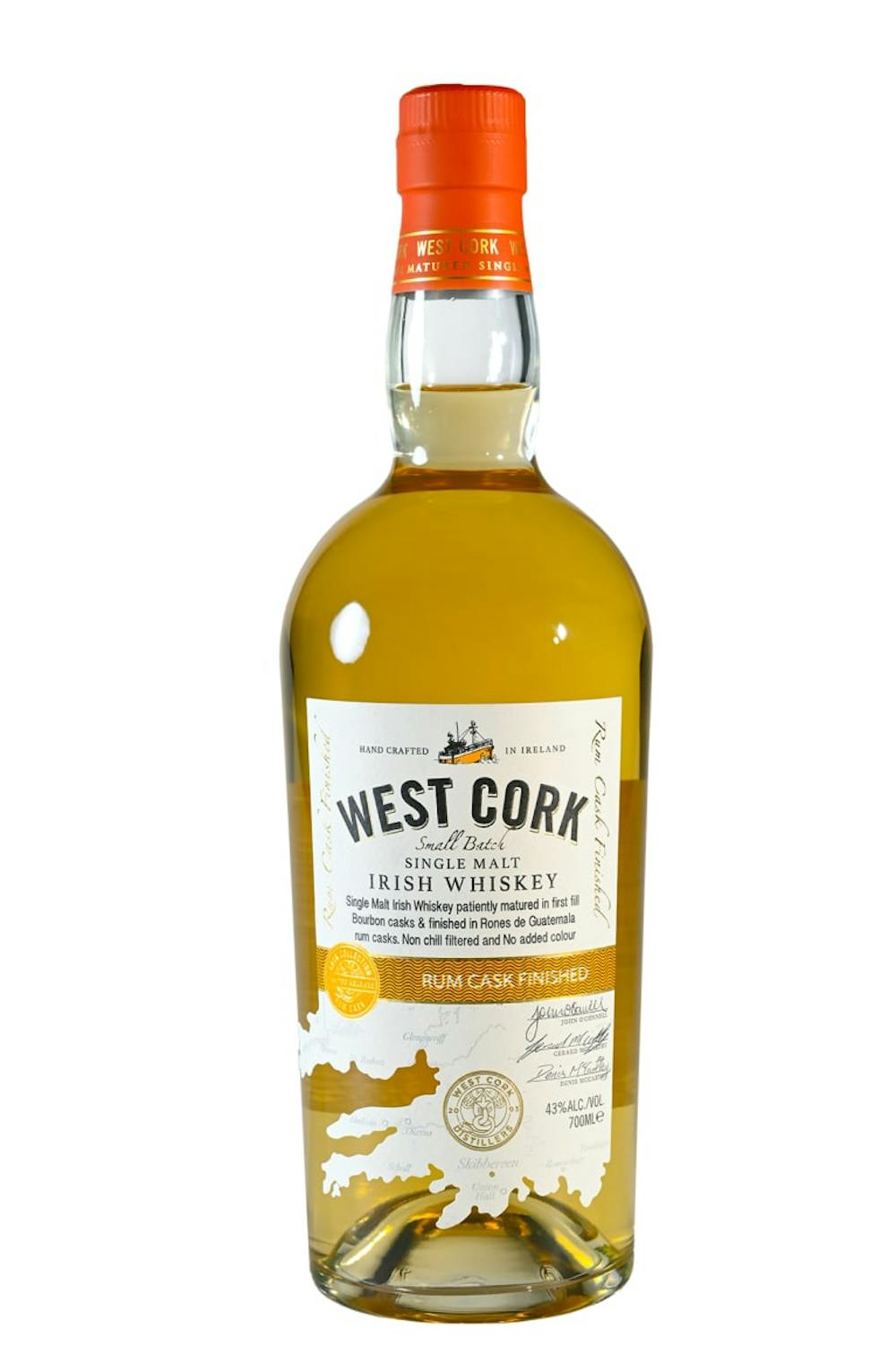 West Cork Rum Cask Irish Whiskey :: Irish Whiskey