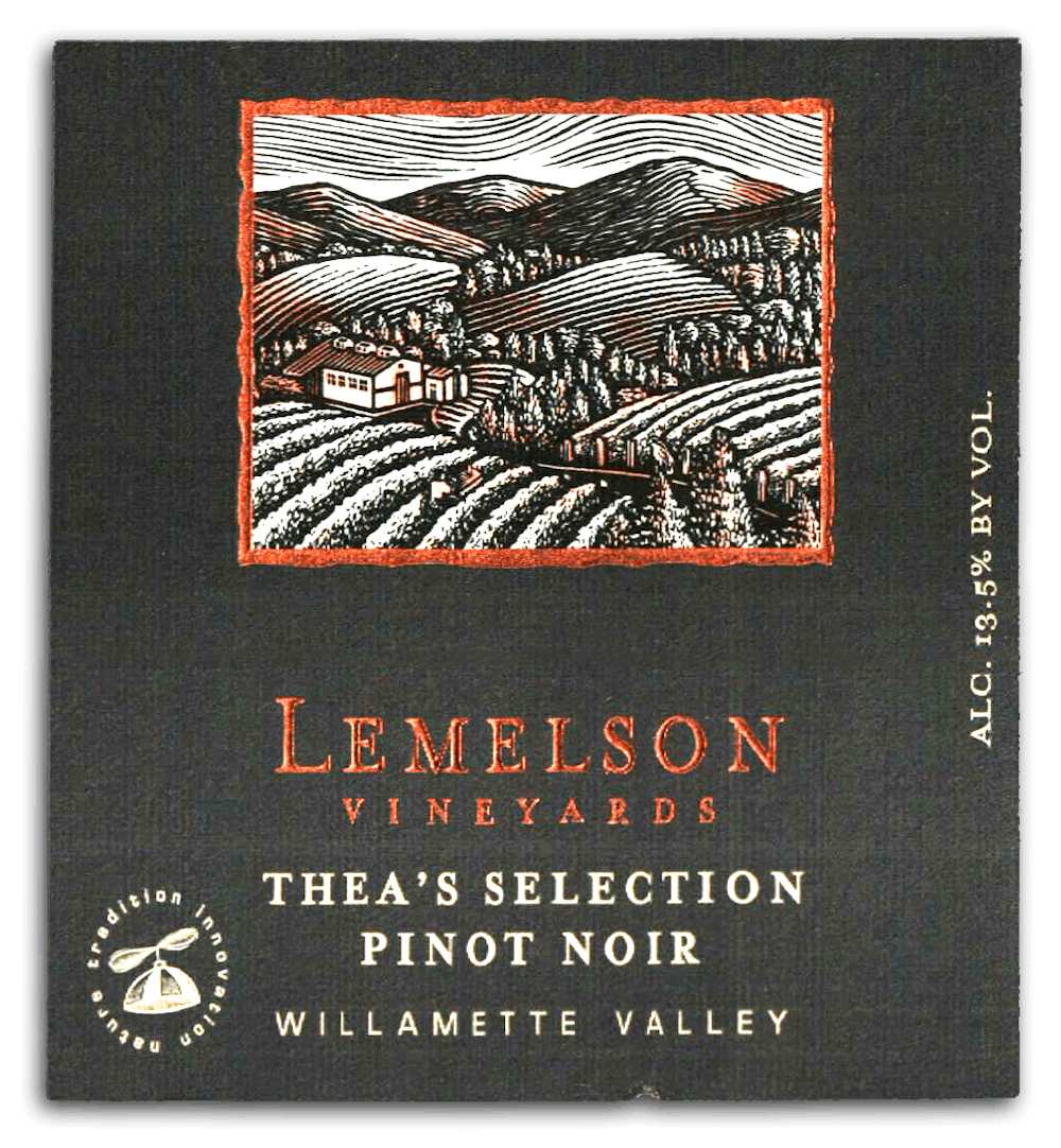 Lemelson Vineyard 'Theas' Pinot Noir 2021 :: Pinot Noir