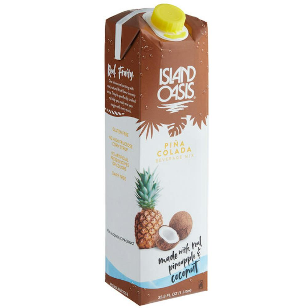 Island Oasis Pina Colada Mix 1L :: Cocktail Mixers