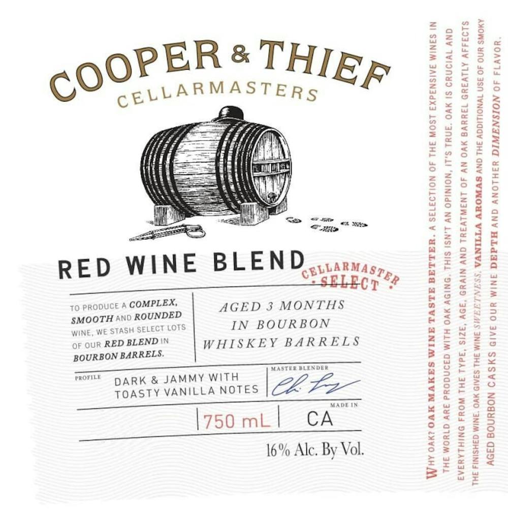 Cooper & Thief Red Blend Bourbon Barrel 2021 :: Red Blends