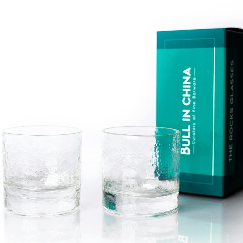 The New Double Rocks Glass Set by Bull in China :: Spirits Glasses