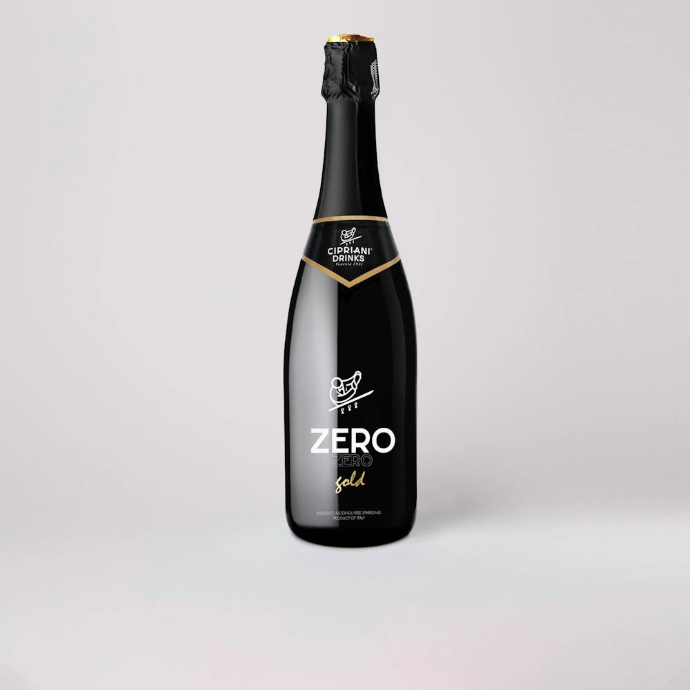 Cipriani Zero Zero Gold N/A Sparkling Wine 750ml :: Non-Alcoholic Wine