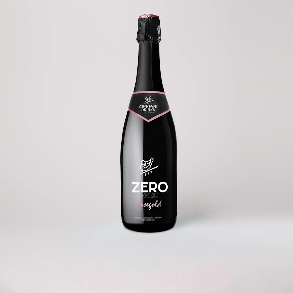 Cipriani Zero Zero Rosegold N/A Sparkling Wine 750ml :: Non-Alcoholic Wine
