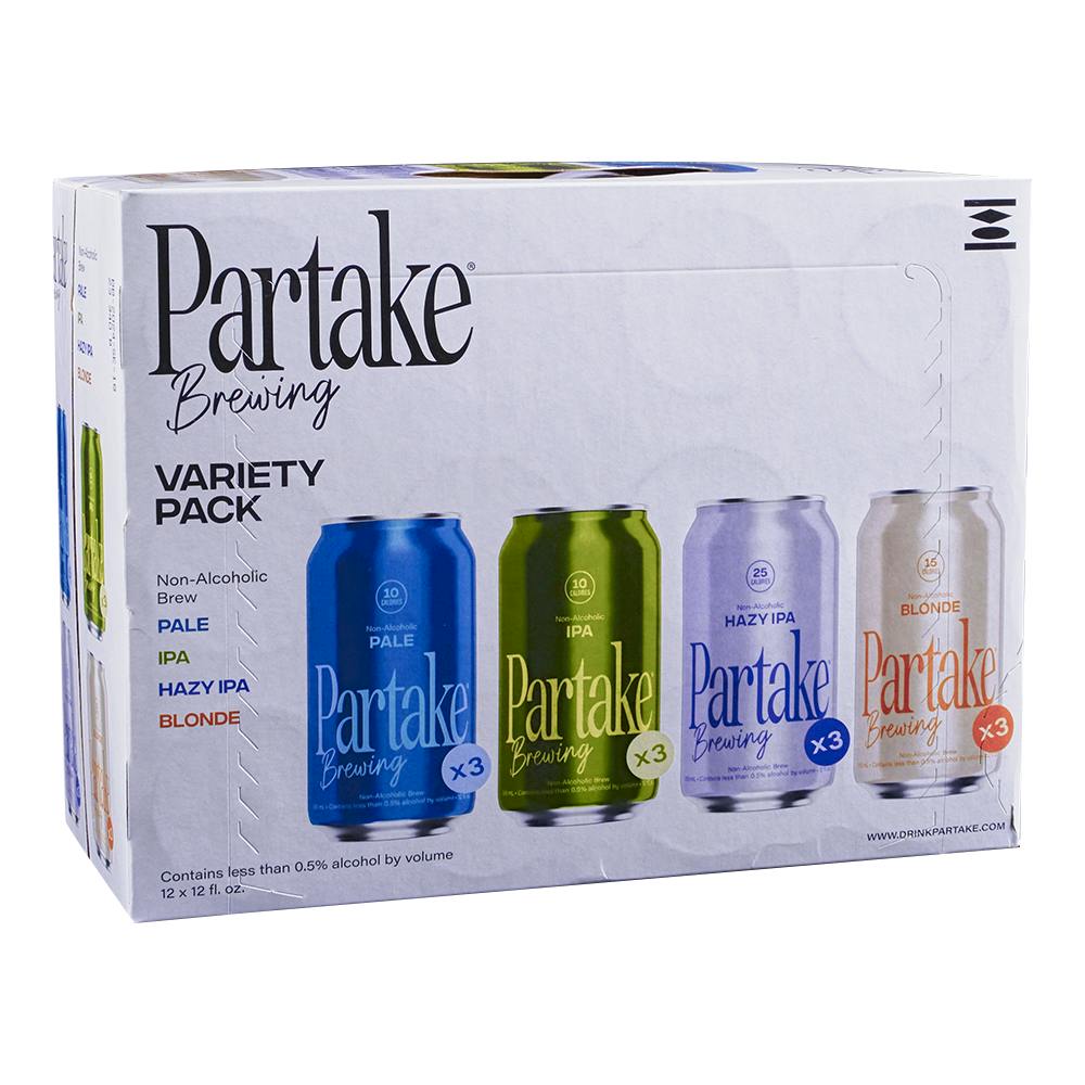 Partake Brewing Non-Alcoholic Variety Pack 12-12oz Cans :: Non ...