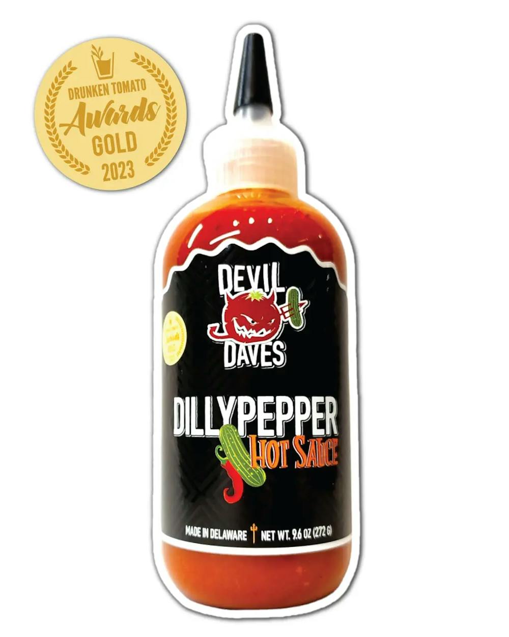Devil Daves Dilly Pepper Pickle Brine Hot Sauce 10oz :: Sauces