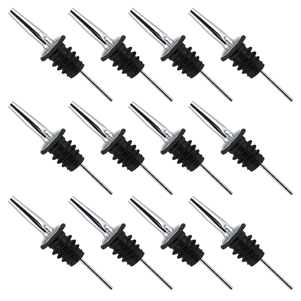 Stainless Steel Classic Bottle Speed Pourers (12pk) :: Pourers