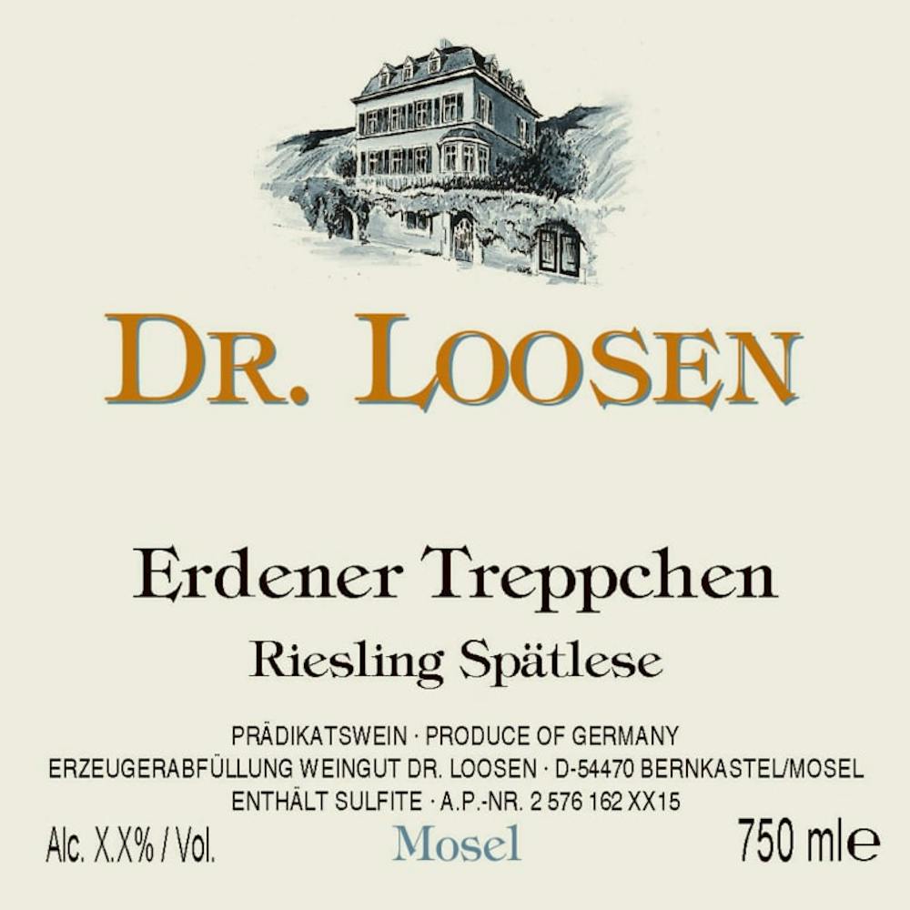 Dr Loosen Erdner Treppchen Riesling Spatlese 2021 :: Riesling
