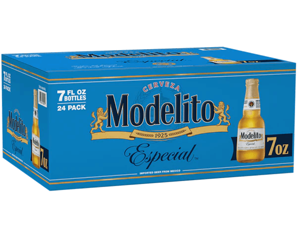 Modelo Especial 'Modelito' Mexican Lager Beer 24-7oz Btls :: Pilsner/Lager