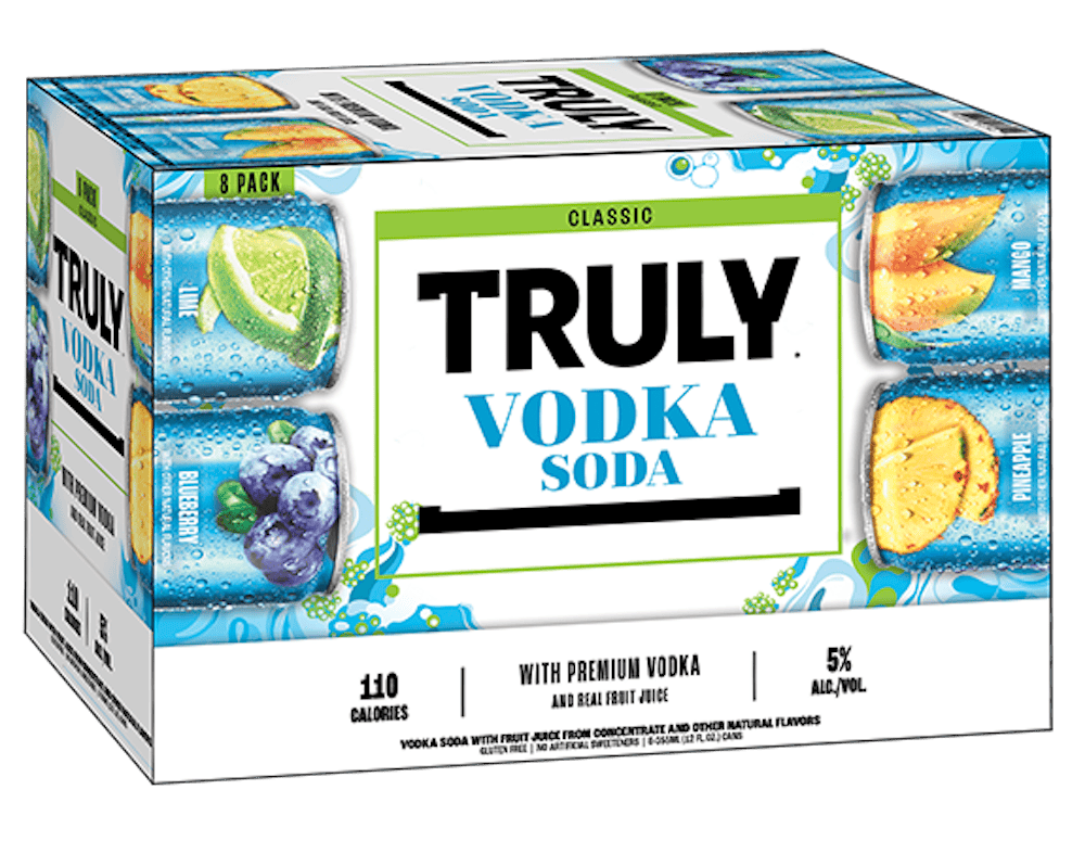 Truly Vodka Soda Classic Variety Pack 8-355ml :: Ready to Go Cocktails