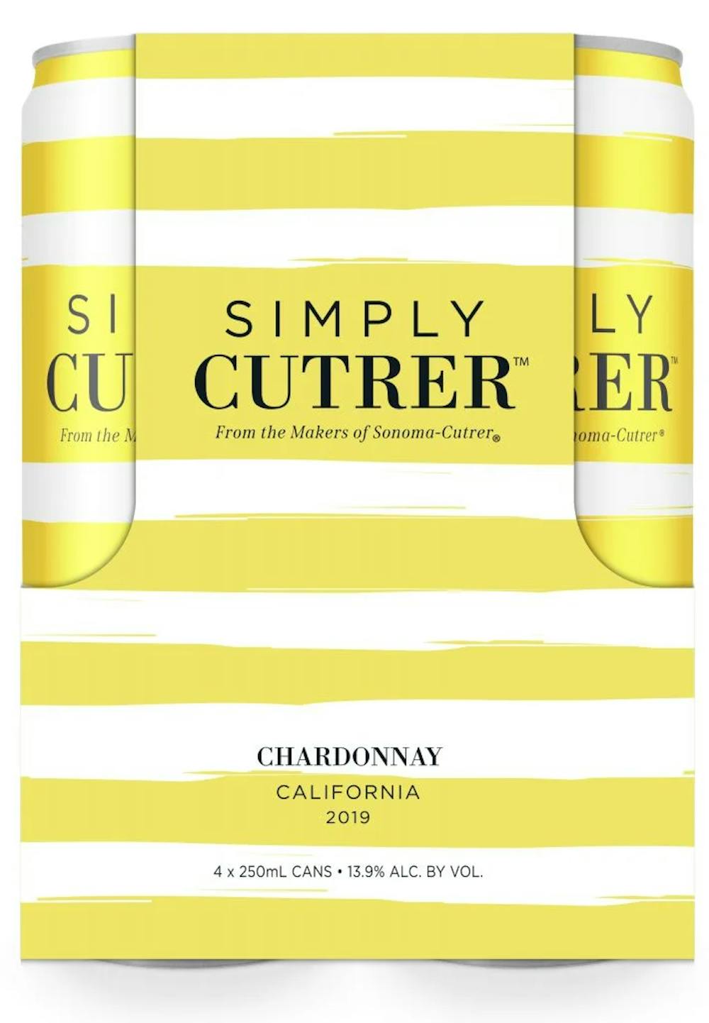 Sonoma Cutrer Simply Cutrer Chardonnay 4-250ml Cans :: Can Wine & Wine ...