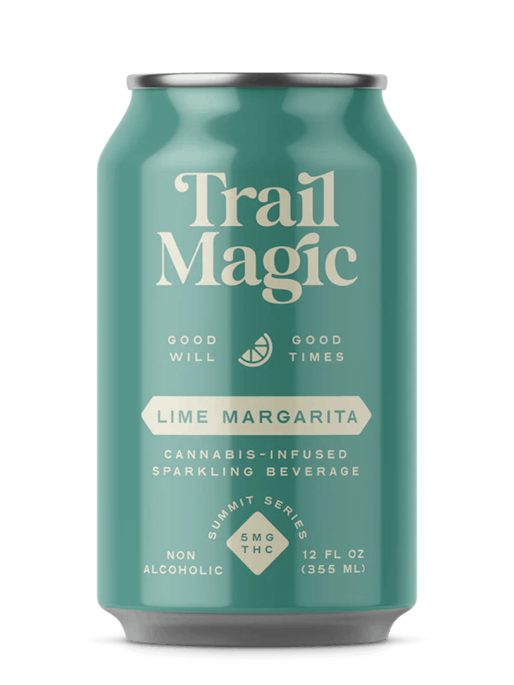 Trail Magic Lime Margarita 5mg THC Sparkling Beverage 4-12oz :: CBD Drinks