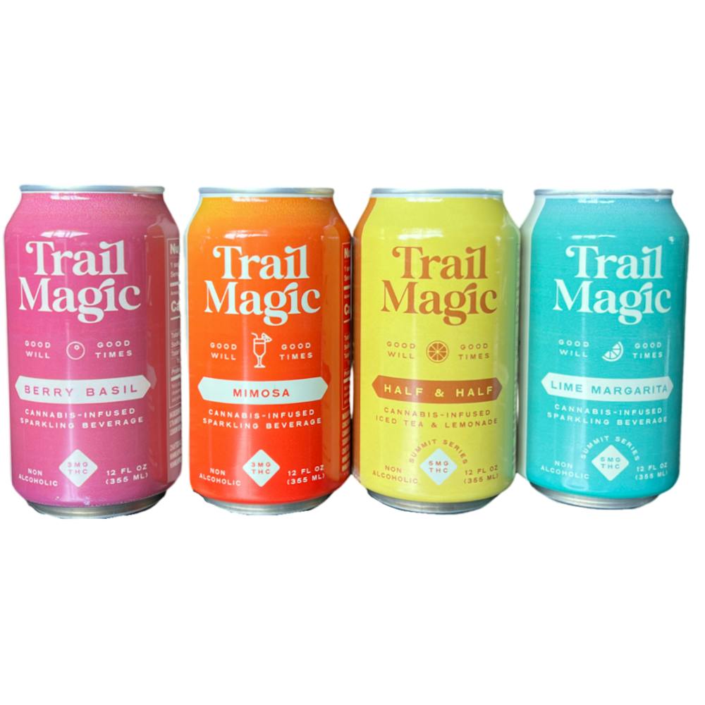 Trail Magic THC Infused Explorer Pack 4-12oz Cans :: CBD Drinks