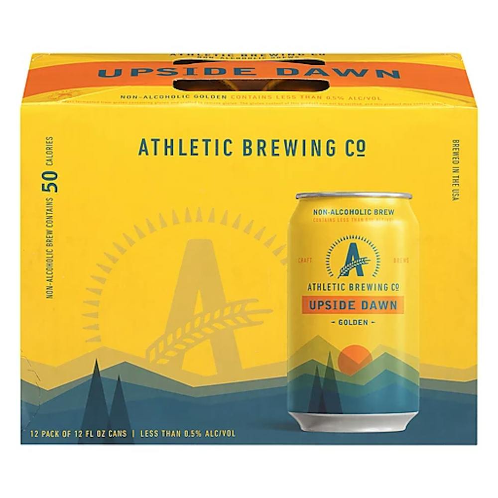 Athletic Brewing Co. Upside Dawn Golden 12-12oz Cans :: Non-Alcoholic Beer
