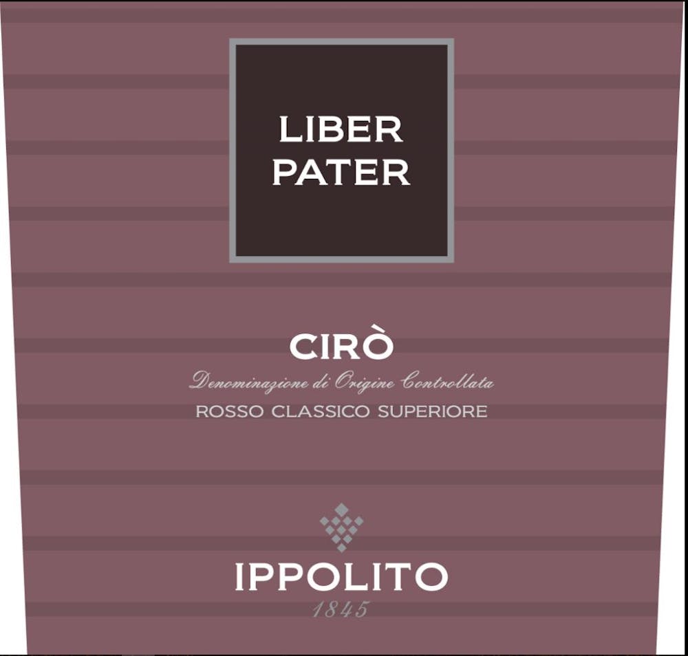 Ippolito 1845 'Liber Pater' Ciro Rosso :: Italian Red