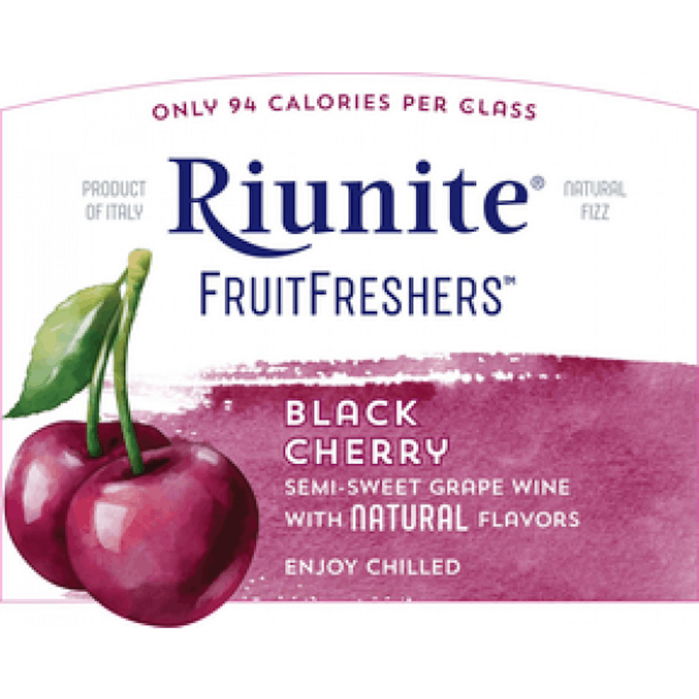 Riunite Black Cherry Refreshers :: Italian Red