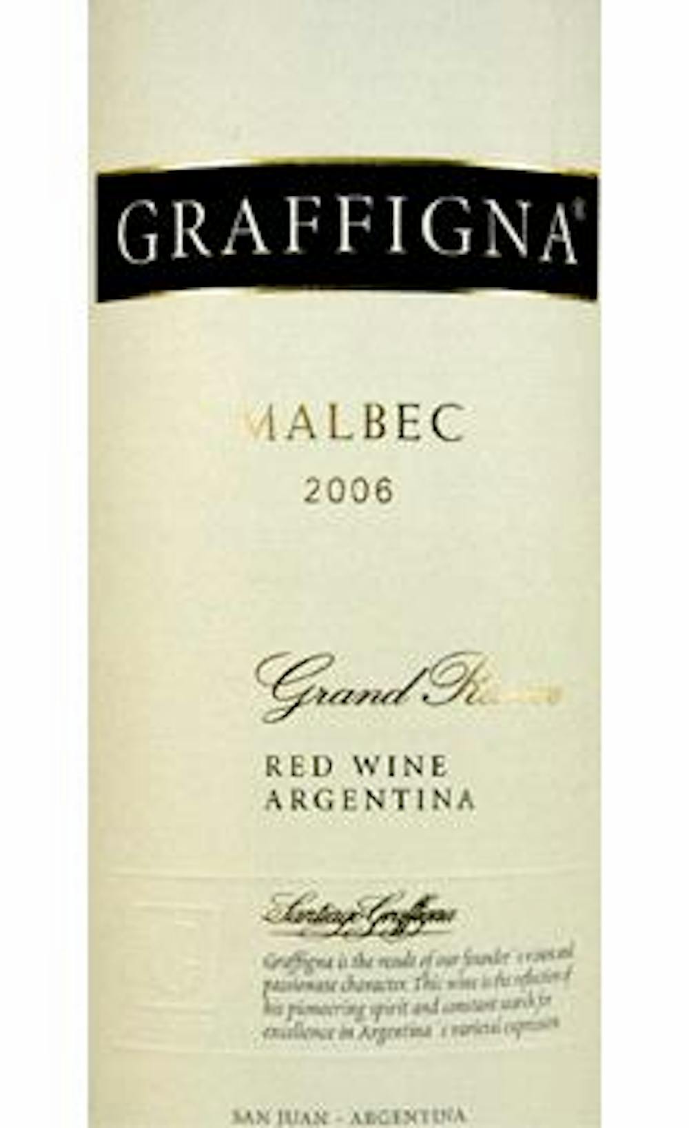 Graffigna 'Grand Reserve' Malbec 2008 :: Malbec