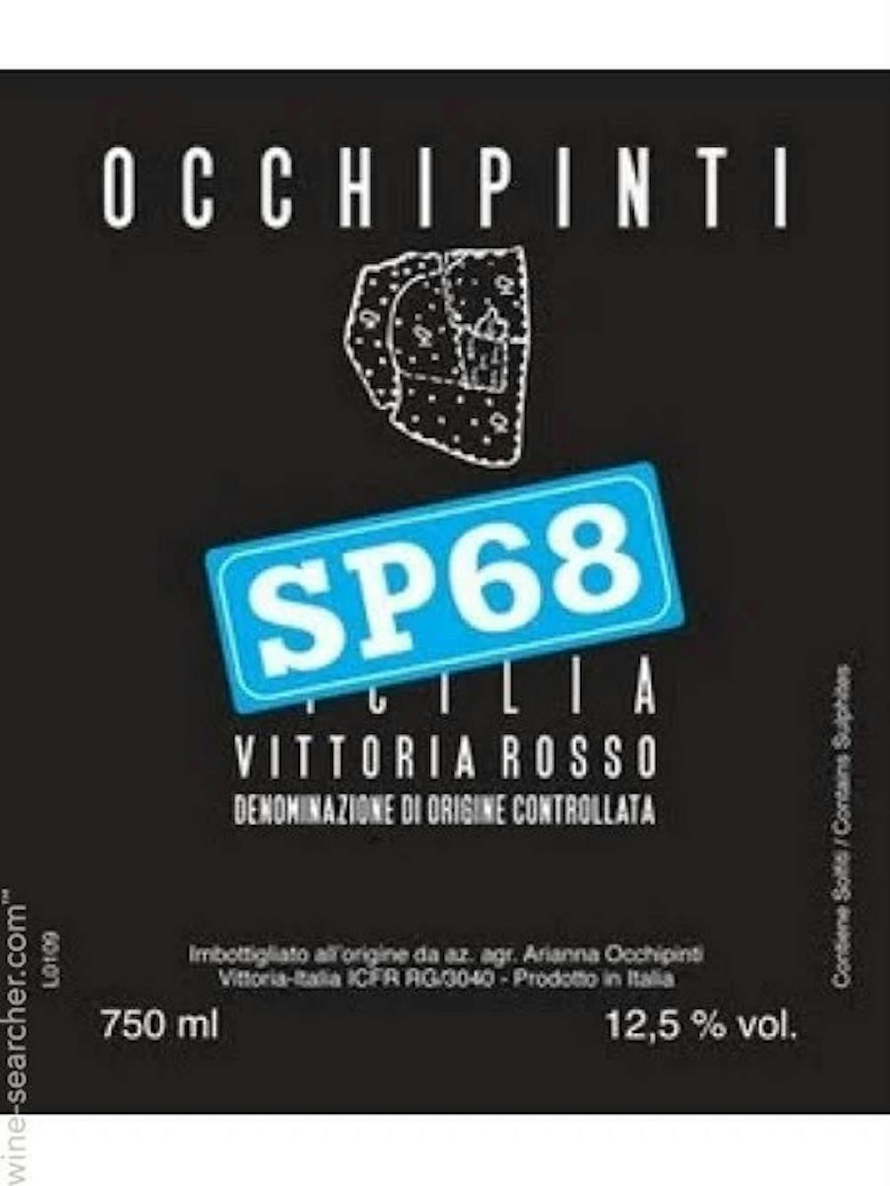 Arianna Occhipinti 'SP68' Rosso 2022 :: Italian Red