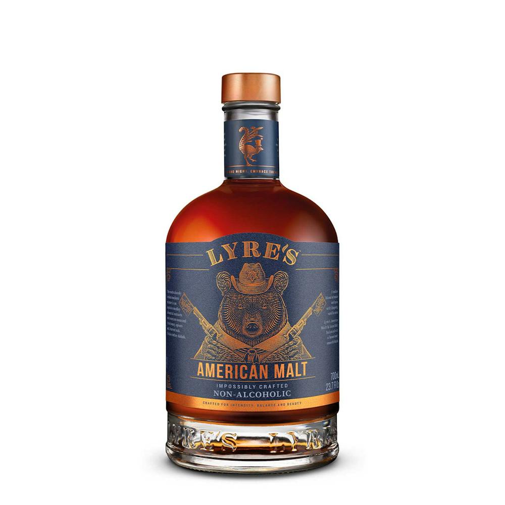 Lyre's American Malt Non-Alcoholic Bourbon 700ml :: Non-Alcoholic Spirits