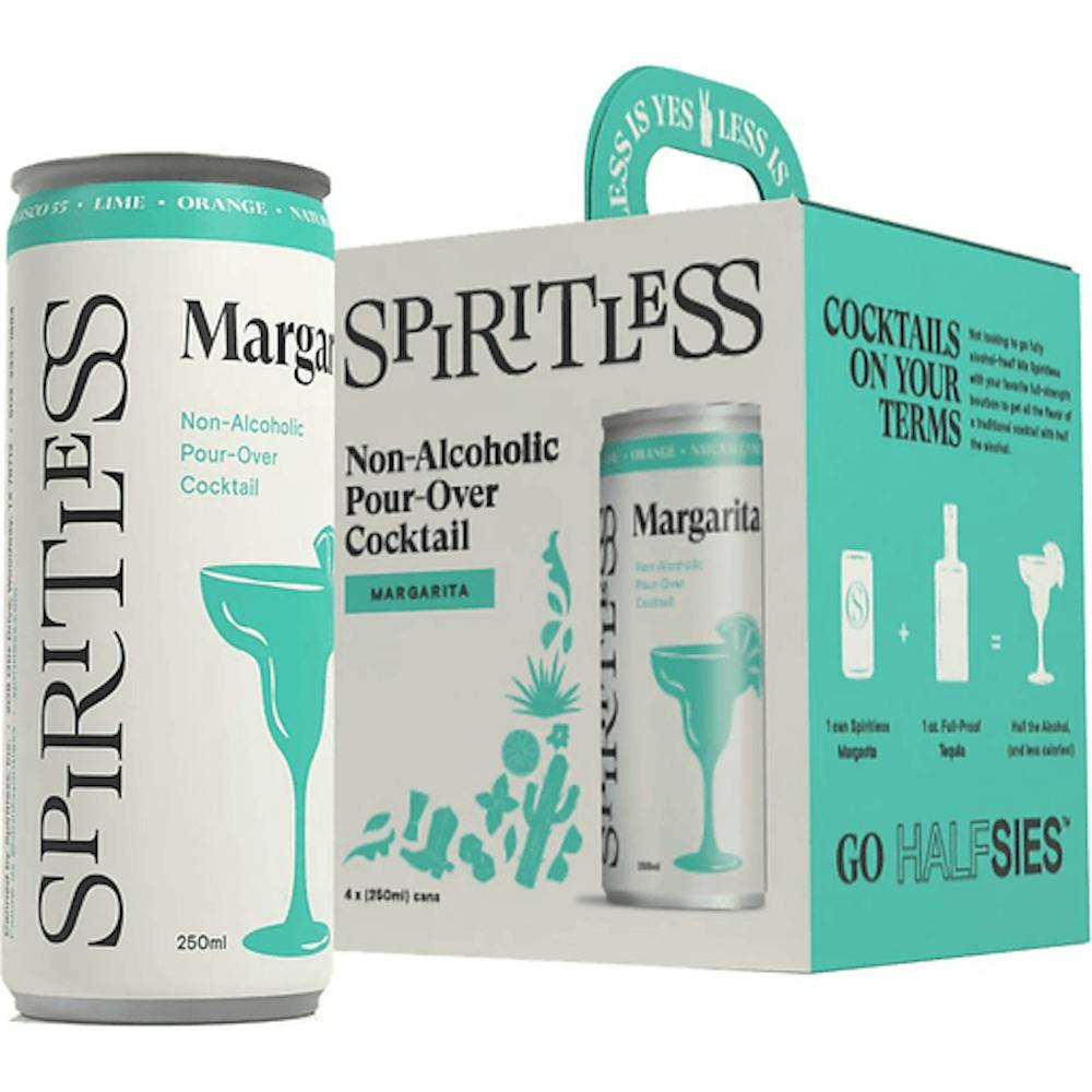 Spiritless Non-Alcoholic Margarita 4-250ml Cans :: Non-Alcoholic Ready ...