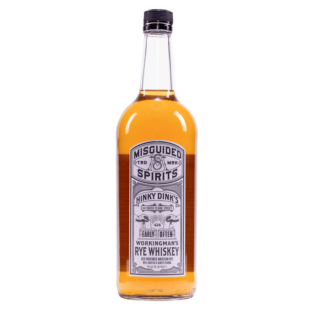 Misguided 'Hinky Dinks Workingman' Rye Whiskey 1.0L :: Whiskey