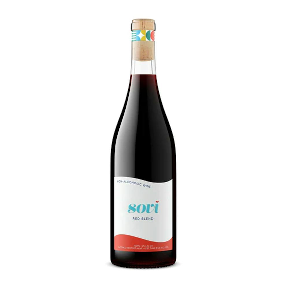 Sovi Wine Co. Non-Alcoholic Red Blend 750ml :: Non-Alcoholic Wine