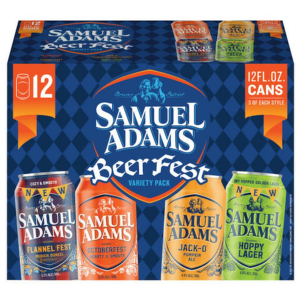 Sam Adams Beerfest Variety Pack 12-12oz Cans :: Other / Variety Packs